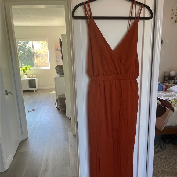 Forever 21 | Dresses | F2 Rust Maxi Dress | Poshmark